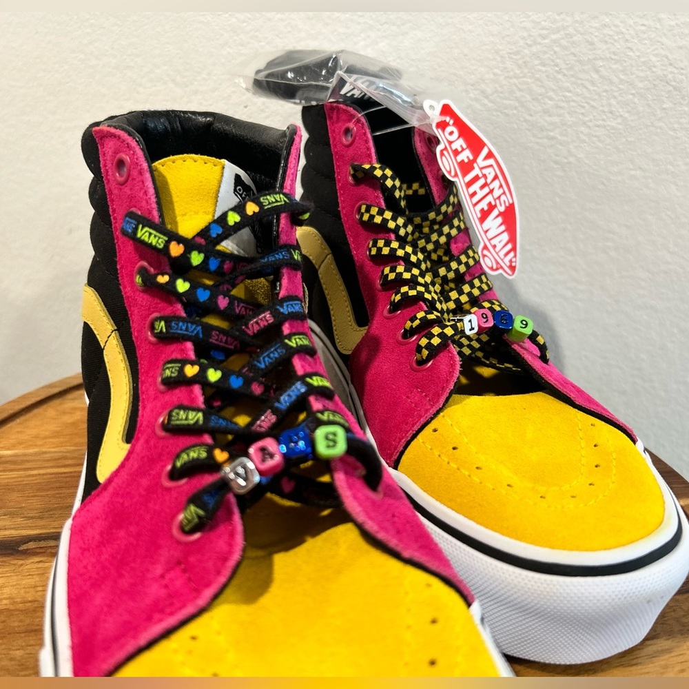 Brand New Super Retro Vans! Sk8-Hi Platform - Gem